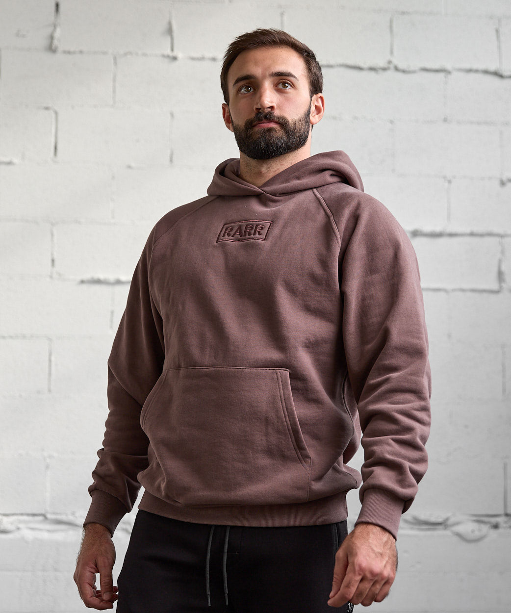 Embroidered Heavyweight Knit Hoodie – RARR