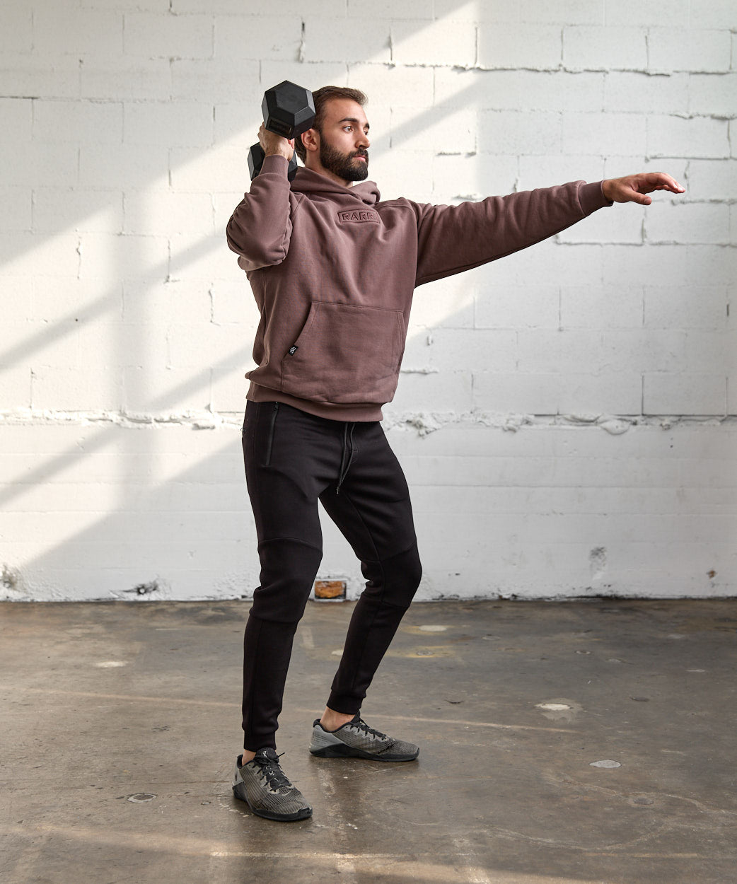 Embroidered Heavyweight Knit Hoodie – RARR